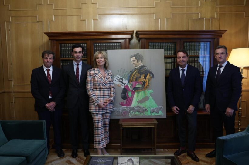 Alfonso Rey autor del cartel de la Corrida de la Prensa